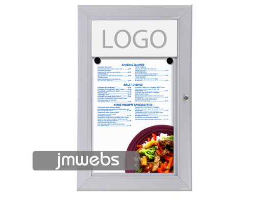 Desde 89€ | Vitrinas Exteriores Expositor Menús para Restaurantes ...